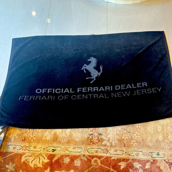 Ferrari | Bath | Ferrari Black Towel 0 Cotton Never Used Beach Or Bath ...